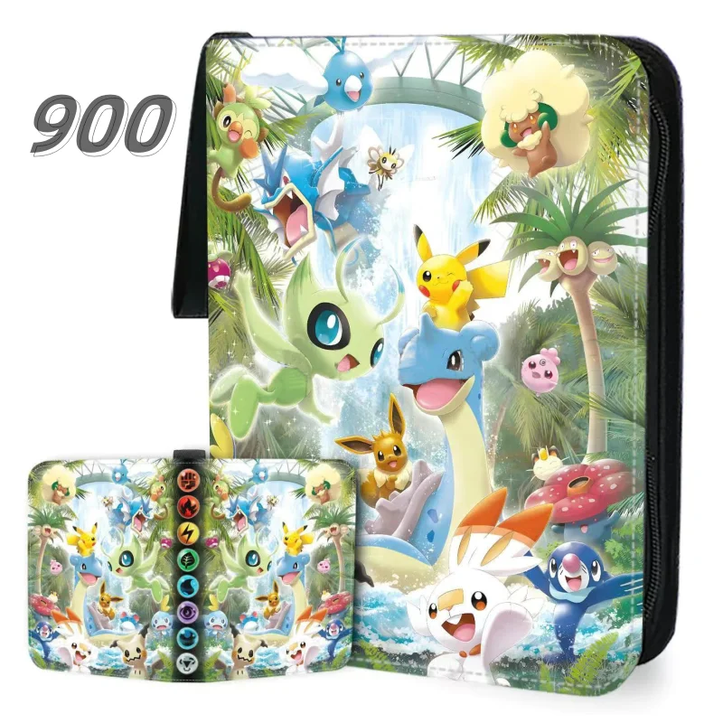 900-Pokemon-Game-Card-Protective-Cover-Binder-Photo-Album-Book-Business ...