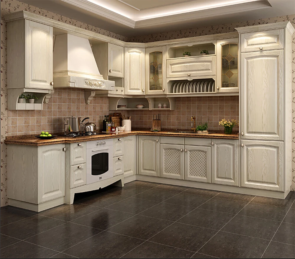 High-Quality-Whole-House-Customization-Luxury-White-Pvc-Kitchen ...