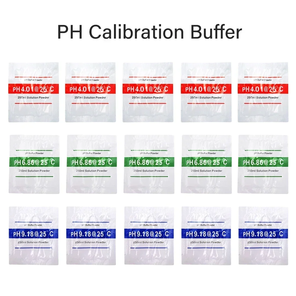 PH 4.01/ 6.86/ 9.18 Solution Calibration Buffer Powder Accuracy 0.01PH ...