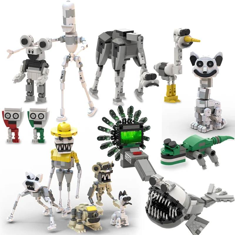 New-Zoonomaly-Cat-Frog-Todo-Building-Blocks-Kit-Exceptional-Zoo-Guard ...