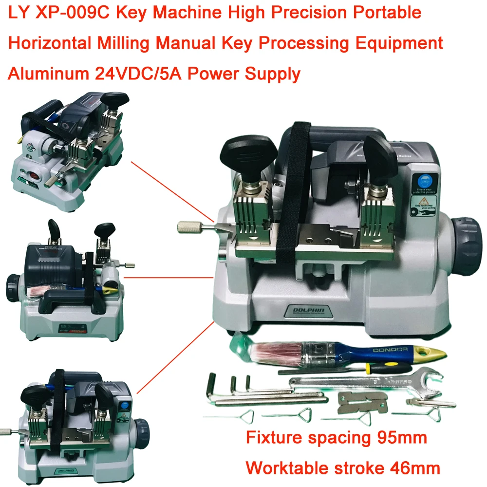 LY-XP-009C-Key-Machine-High-Precision-Portable-Horizontal-Milling ...