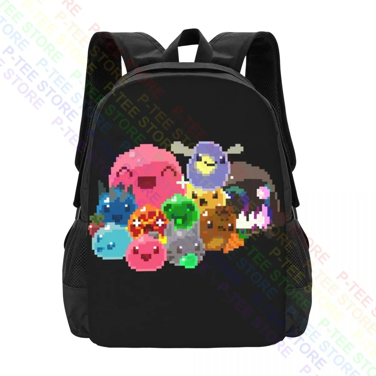 Slime-Rancher-8-Bit-Slimes-Tarr-Video-GameBackpack-Large-Capacity ...