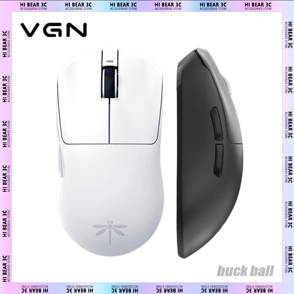VGN Dragonfly Mouse Sem Fio, Acessórios Gamer, Recarregável, Tipo-C ...