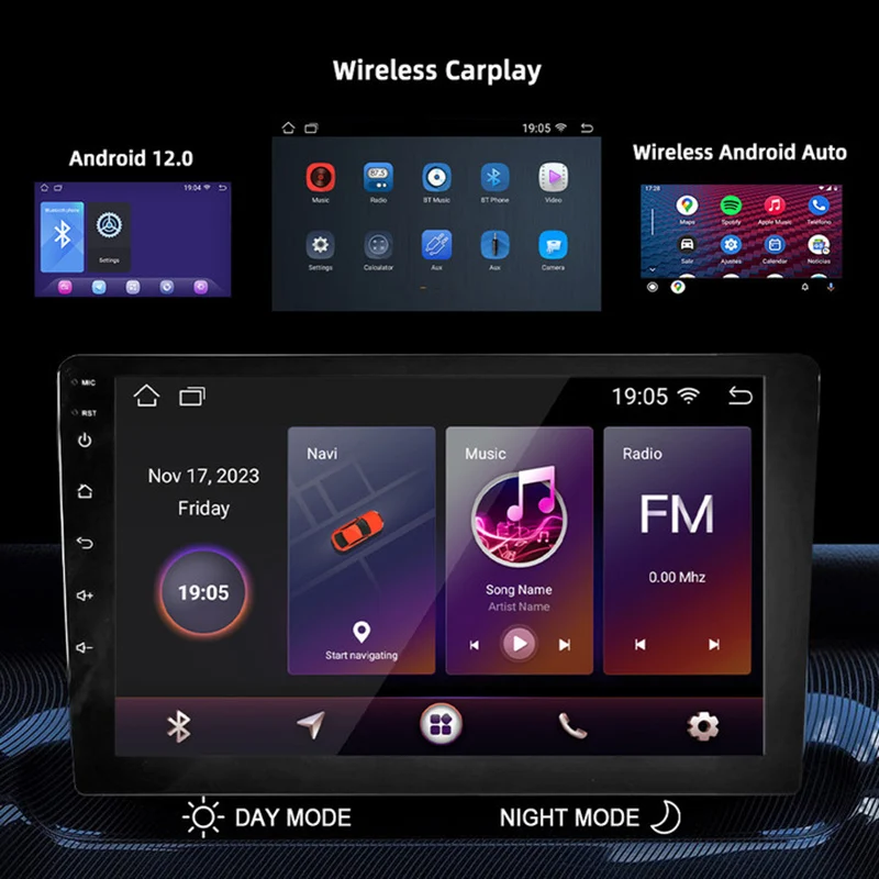 2-Din-7-9-10-Carplay-Android12-Mp5-Universal-WIFI-Car-Radio-Bluetooth ...