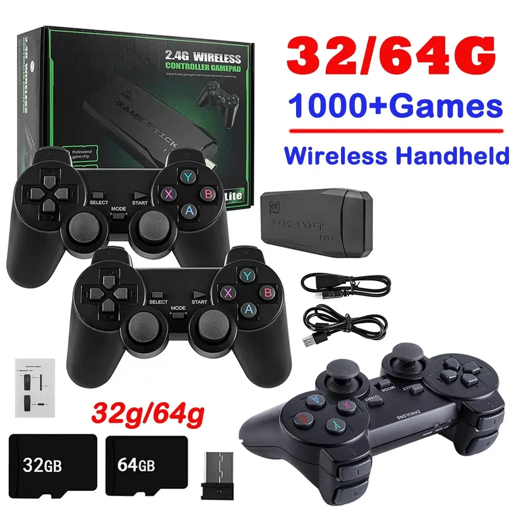M8-Retro-Game-Console-32-64G-2-4G-Double-Wireless-Controller-Game-Stick ...