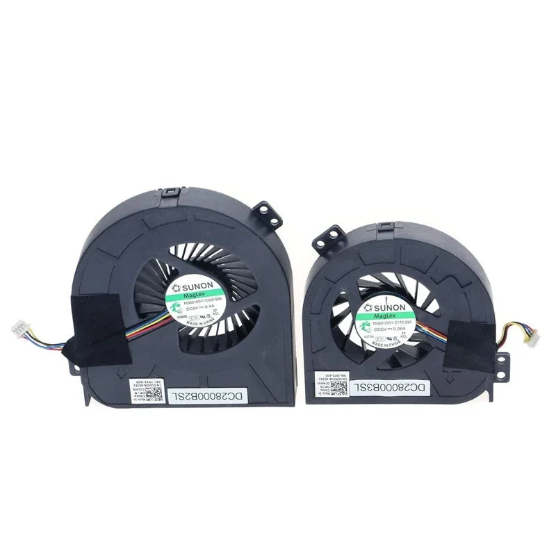 Replacement Laptop New CPU GPU Cooling Fan for Dell Precision M4700 ...