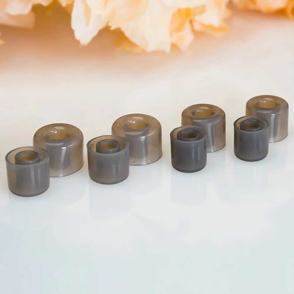 DUNU S&S (Stage & Studio) Silicone Eartips For 4.0mm-6mm Nozzle S/M/L ...