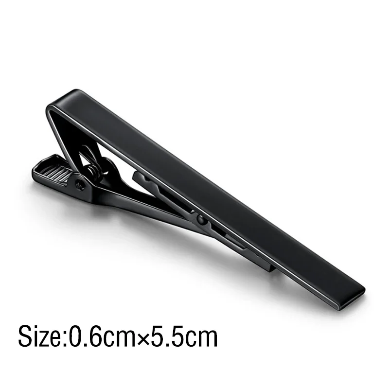 New Metal Silver Color Tie Clip for Men Wedding Necktie Tie Clasp Clip ...