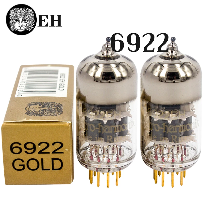 Vacuum-Tube-EH-6922-Golden-Foot-Replaces-E88CC-ECC88-6N11-6DJ8-for ...
