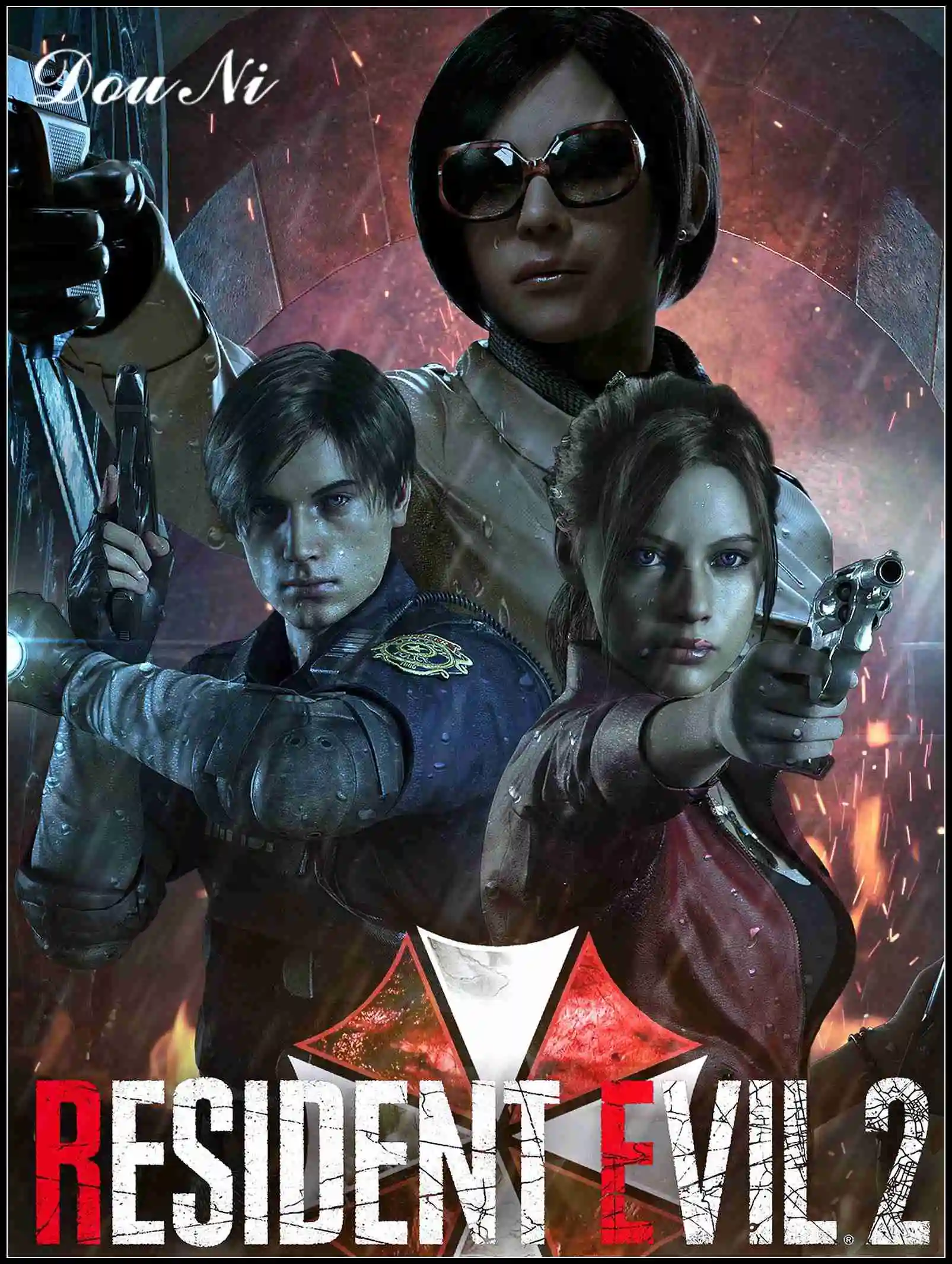 Resident Evil 2 Game Poster