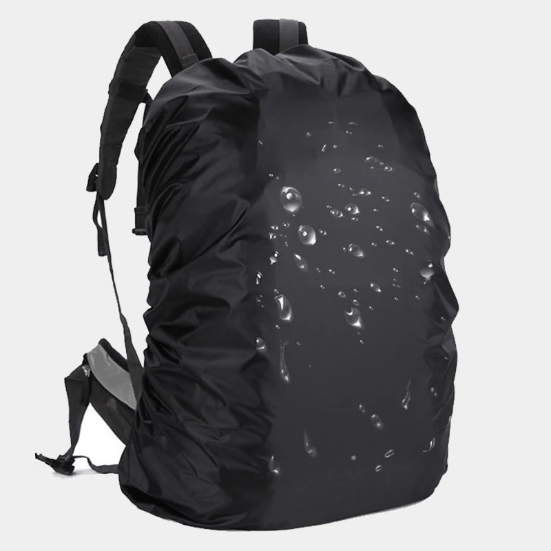 35L 100L 120L Rain Cover Backpack Waterproof Bag Hiking Camping Black ...
