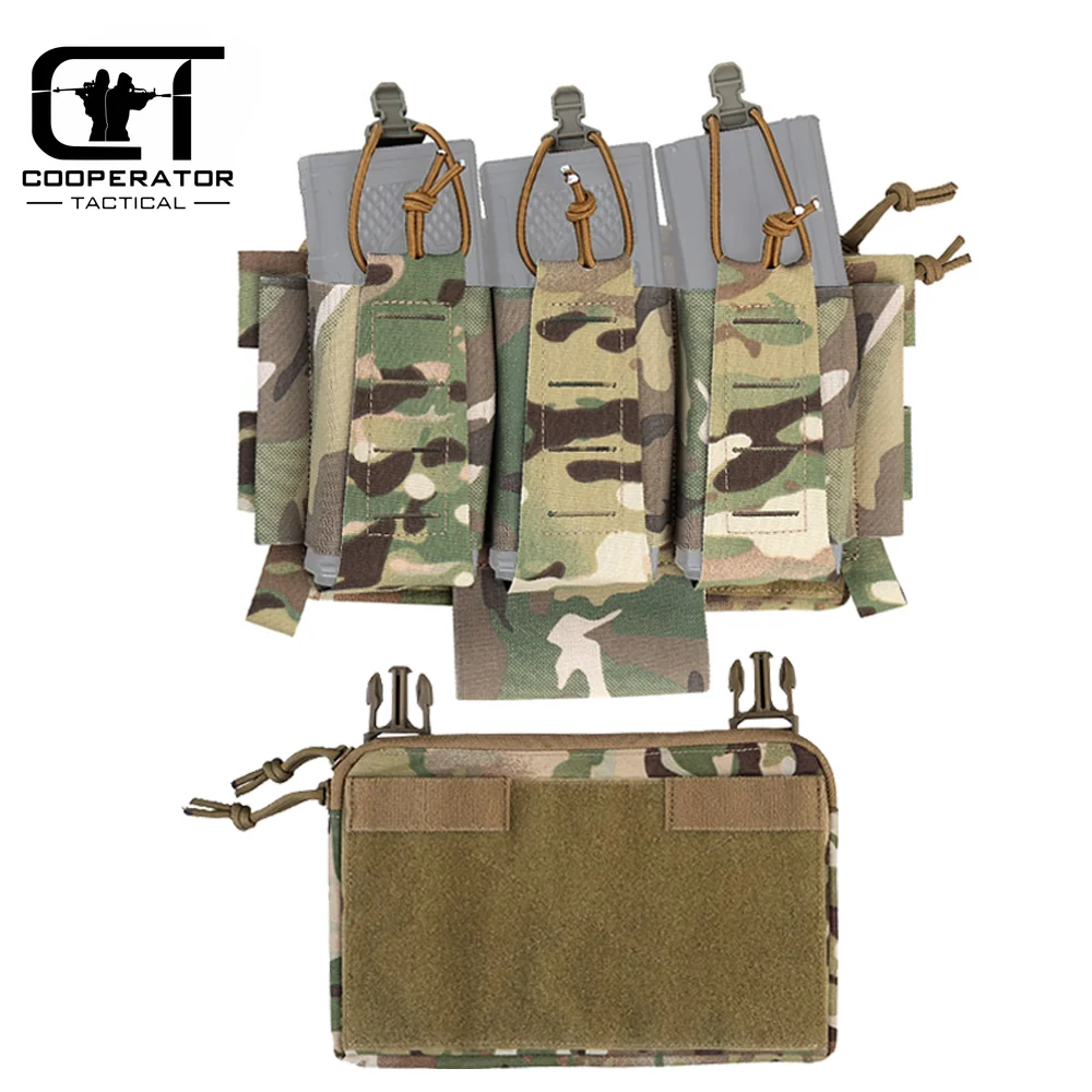 Tactical-Triple-5-56-Magazine-Pouch-Placard-Elastic-Front-Panel ...