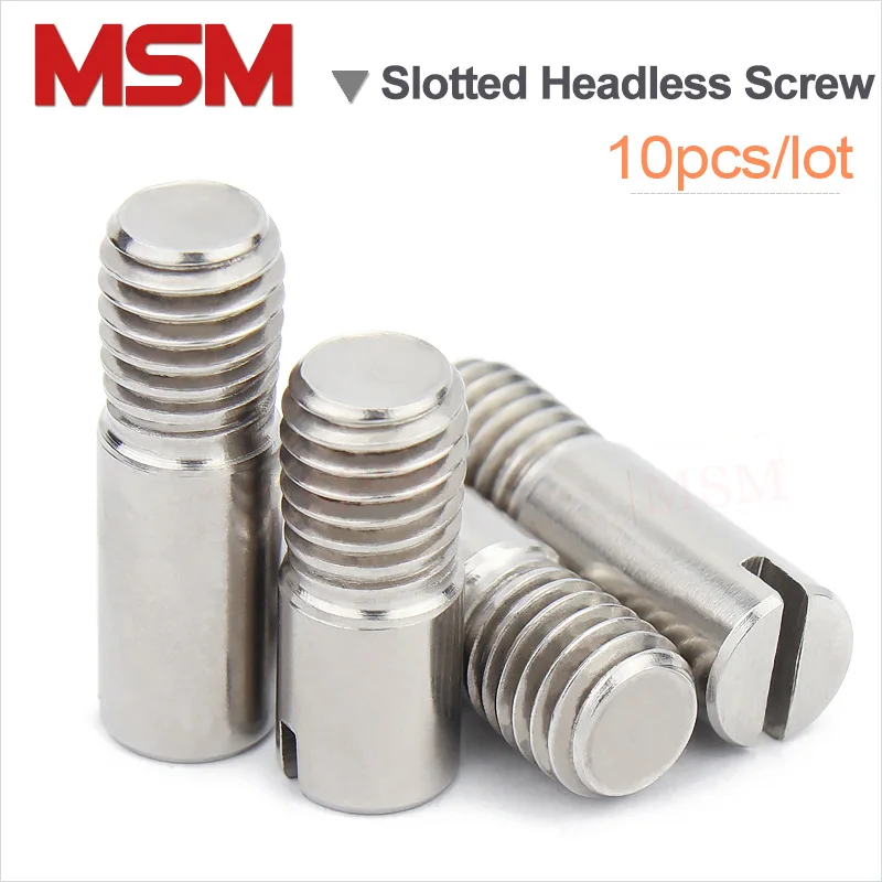Slotted Headless Screws