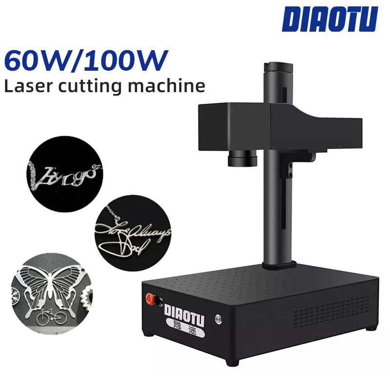 Fiber Laser Engraving Machine 100W JPT Raycus EZCAD-2 Laser Marking ...