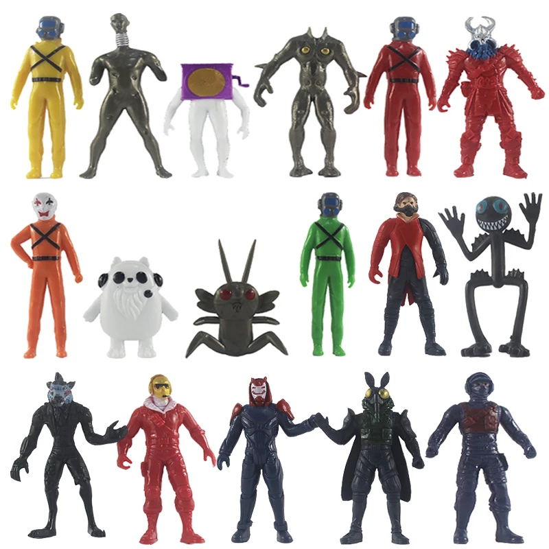 Lethal-Company-Anime-Figure-Set-Forest-Keeper-Braken-Coil-Head-Jester ...