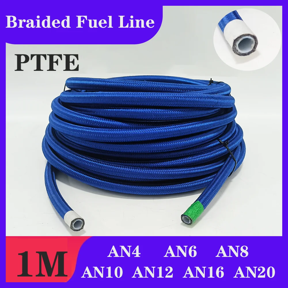 PTFE-High-Temperature-Fuel-Hose-Oil-Gas-Cooler-Hose-Line-Pipe-Tube ...