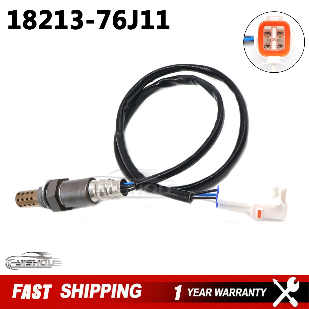 Downstream Air Fuel Ratio O2 Oxygen Lambda Sensor 18213-76J11 for ...