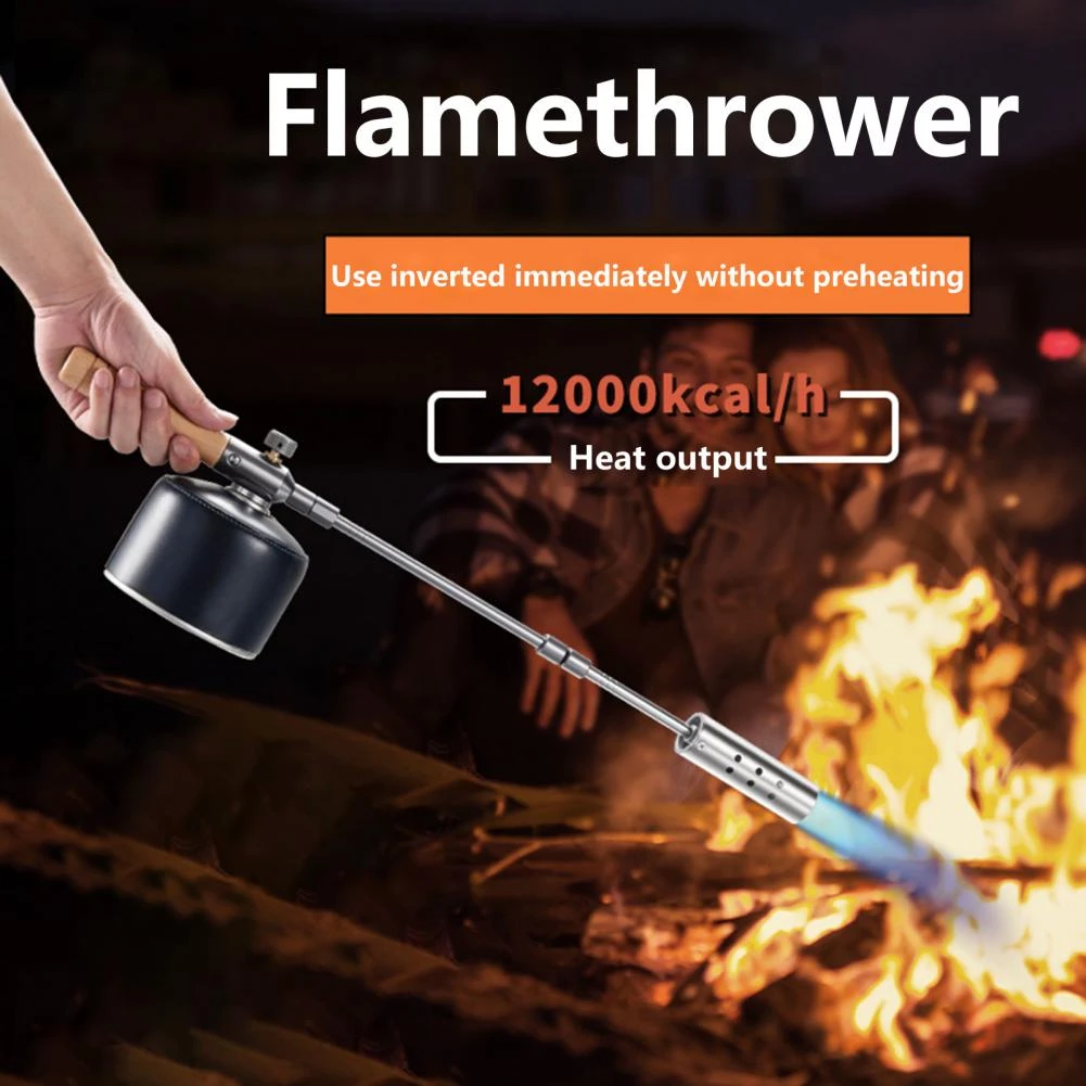 MT-3955 12000kcal/h Torch Flame Thrower 1000-1300 Degree Celsius Stable ...