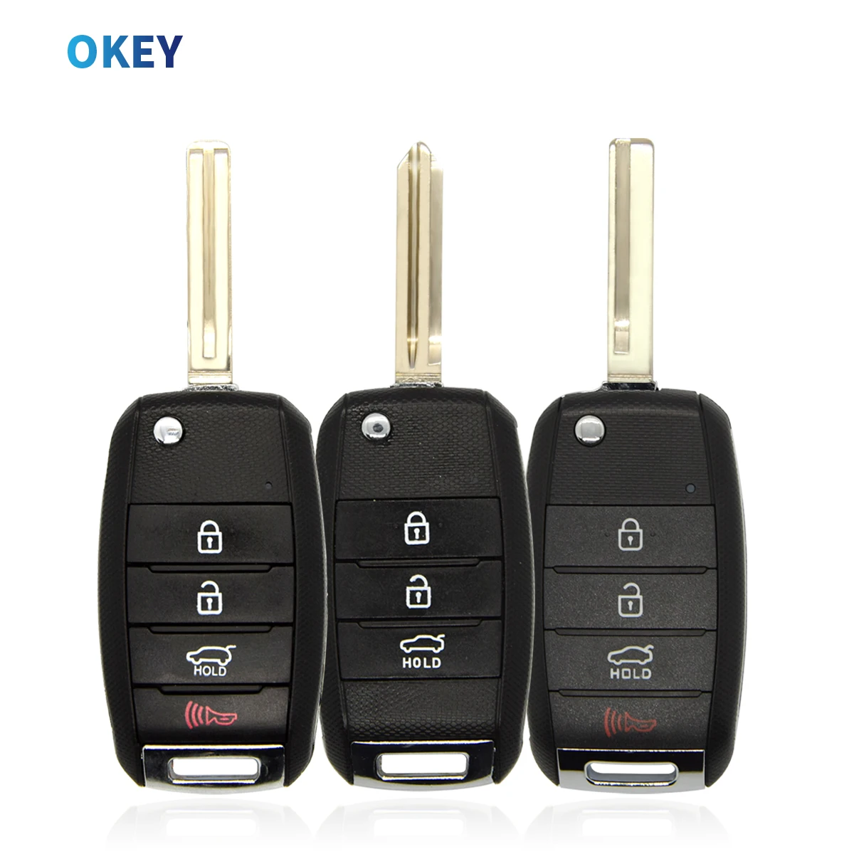 Okey Remote Car Key Shell Cover For Hyundai KIA K3 K2 K5 Rio Sorento ...