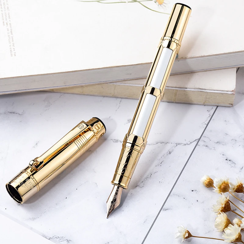Hero-2065-fountain-pen-10K-gold-pen-adult-men-s-calligraphy-business ...