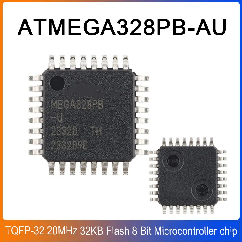 1/5/20PCS ATMEGA328PB-AU TQFP-32 ATMEGA328PB ATMEGA328 328PB 20MHz 32KB ...