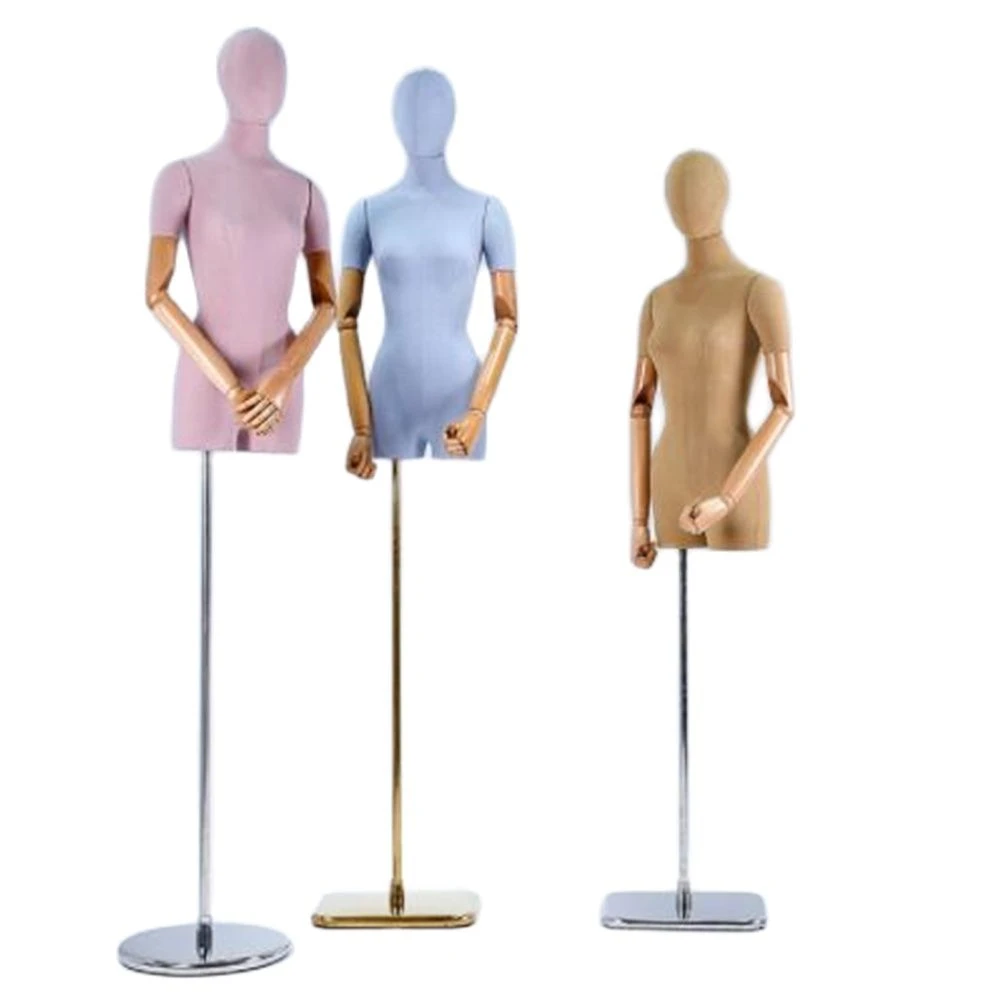 Maniquíes de madera de 52cm para mujer, hombre y niño, maniquíes de ...
