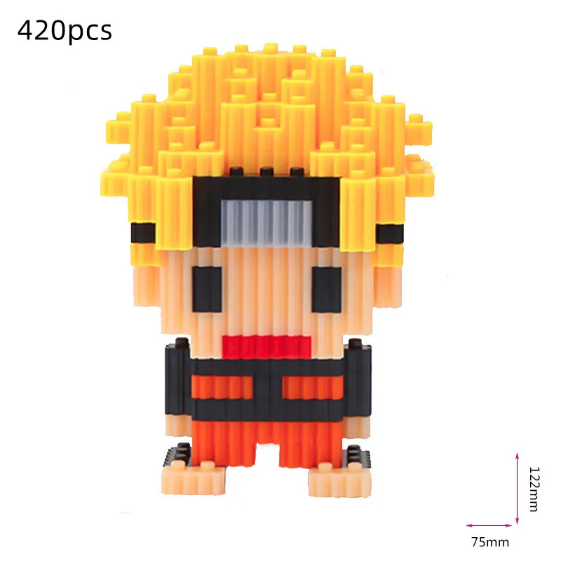 Mini bloques de construcción de Anime Luffy Joe Ba Sorong Chopper ...
