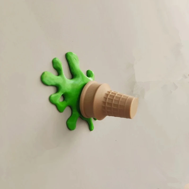 Melted Ice Cream Wall Decor – Fun and | Dapper Dwelling