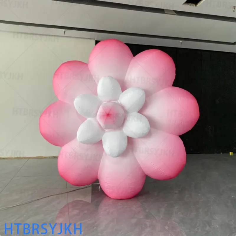 Giant-inflatable-flower-wedding-wall-ceiling-decoration-plant-balloons ...