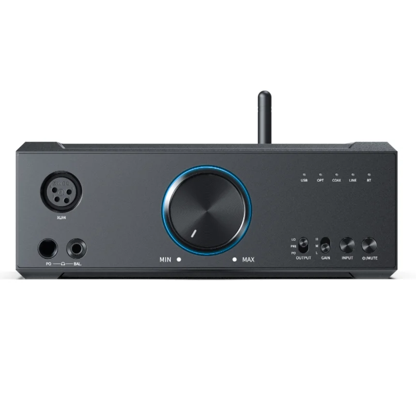 FiiO 데스크탑 헤드폰 앰프, 블루투스 AMP, USB DAC, ES9068AS x2 THX AAA 788 + LDAC ...