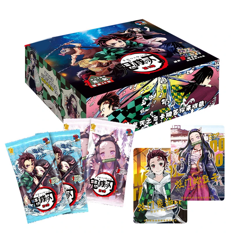 Demon Slayer No Yaiba Paper Card Letters One Games Children Anime ...