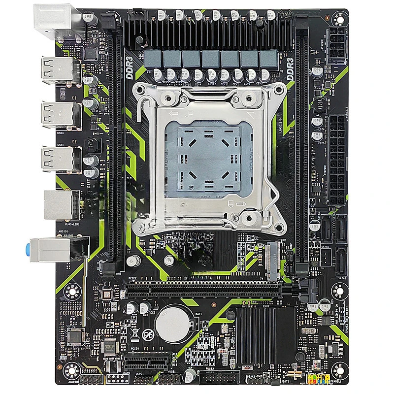 New-X79-VG4-desktop-computer-main-board-2011-pins-support-ECC-DDR3 ...