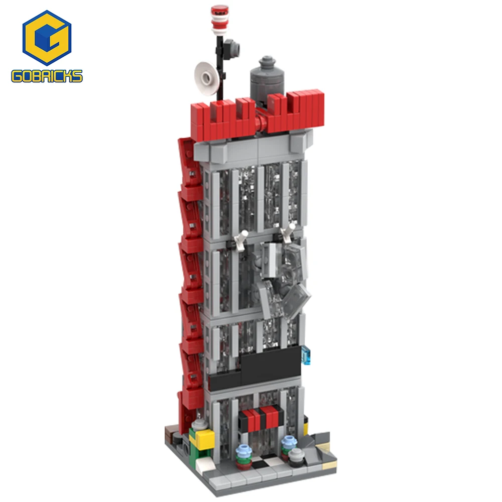 MOC-Daily-Bugle-Building-Blocks-DIY-Creative-Idea-Assemble-Brick-Model ...