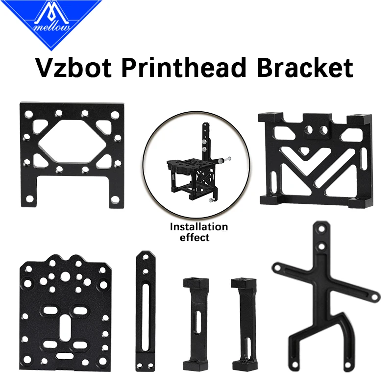 Mellow-VzBoT-Printhead-Bracket-Parts-For-Goliath-Crazy-Dragon-Hotend-VZ ...