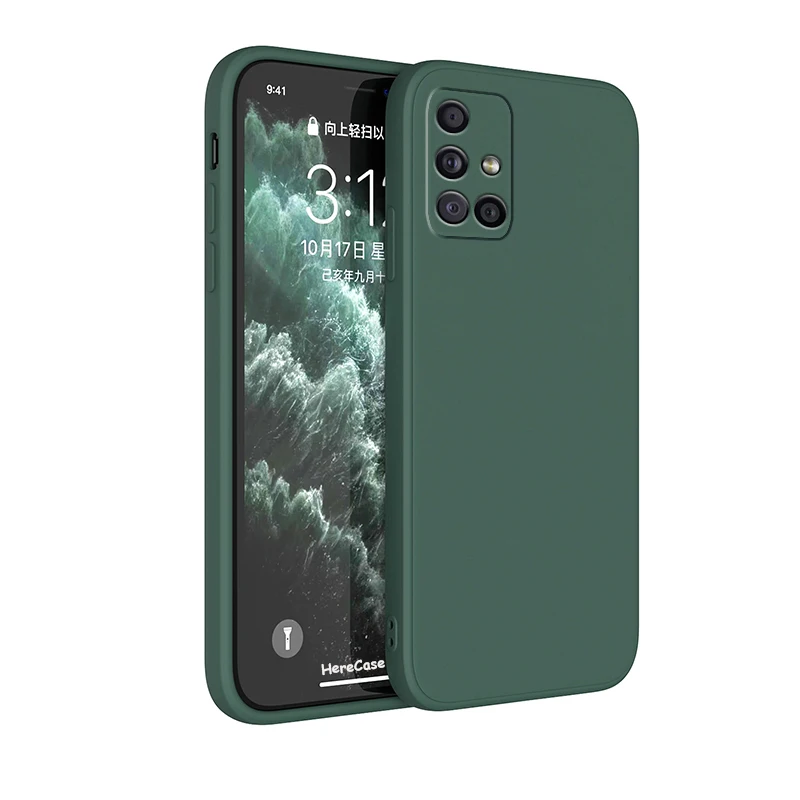 Durable Liquid Silicone Shockproof Phone Case - Elegant Back Cover ...