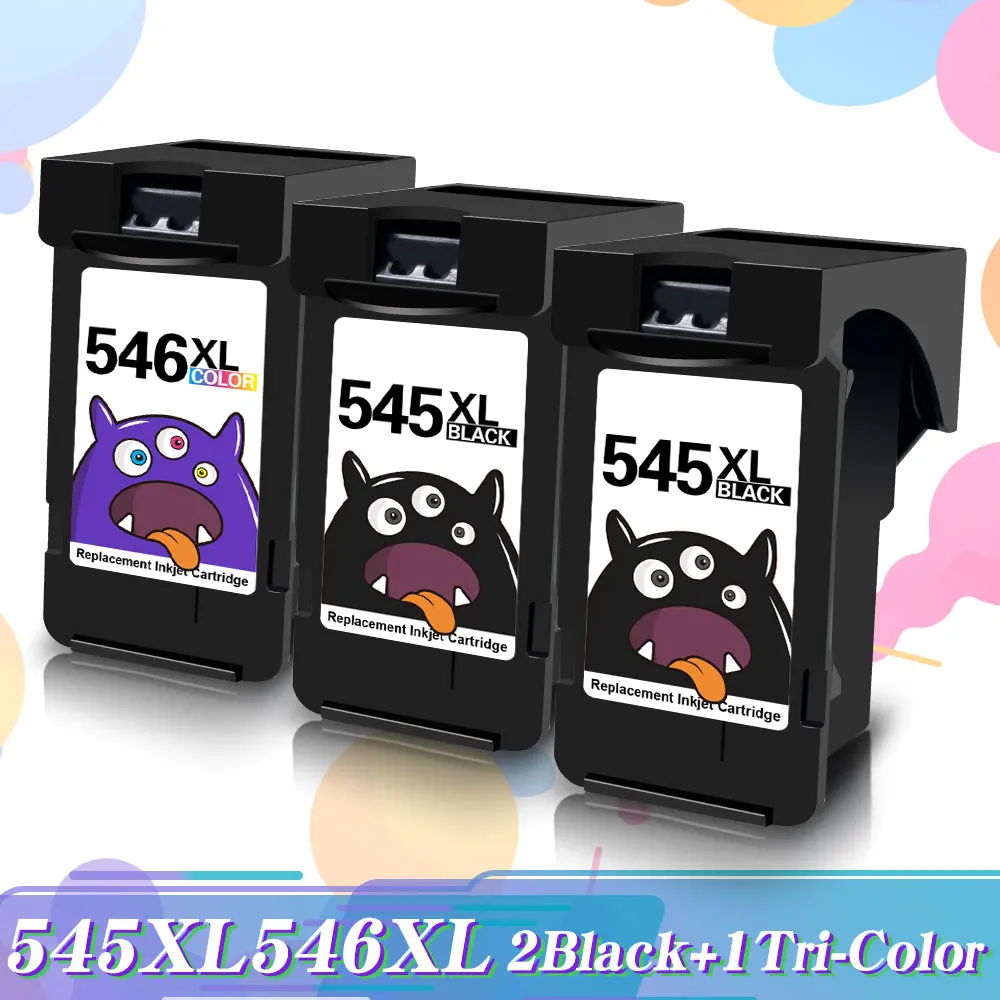 545XL-546XL-Ink-Cartridge-For-Canon-PG545XL-CL546XL-Pixma-IP2850-MX495 ...