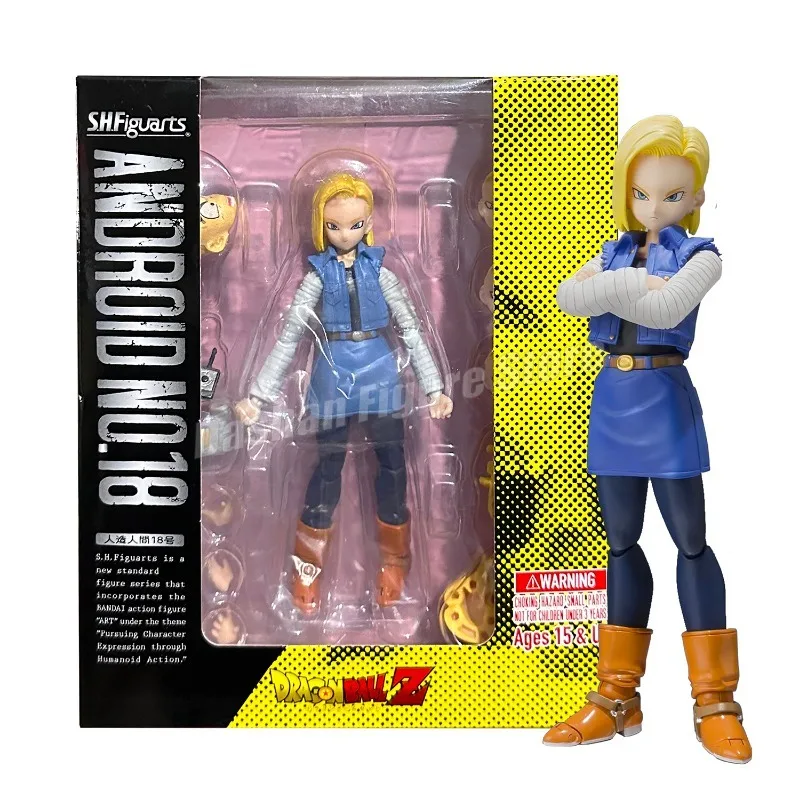 Dragon-Ball-Z-Figure-SHF-Android-18-Action-Figures-13cm-Anime-PVC ...