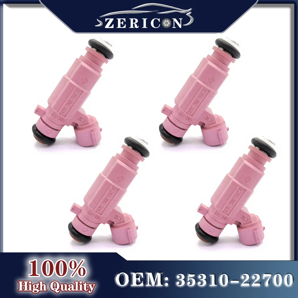 4pcs Brand New 35310 22700 9260930024 Fuel Injector Nozzle Fit For KIA ...