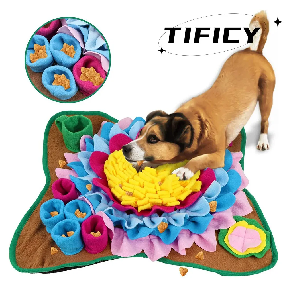 Pet-Dog-Snuffle-Mat-Nose-Smell-Training-Sniffing-Pad-Dog-Puzzle-Toy ...