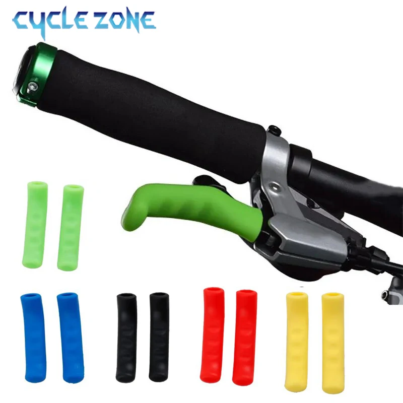 Bicycle Brake Handle Cover Silicone Sleeve Protective Mountain Bike ...
