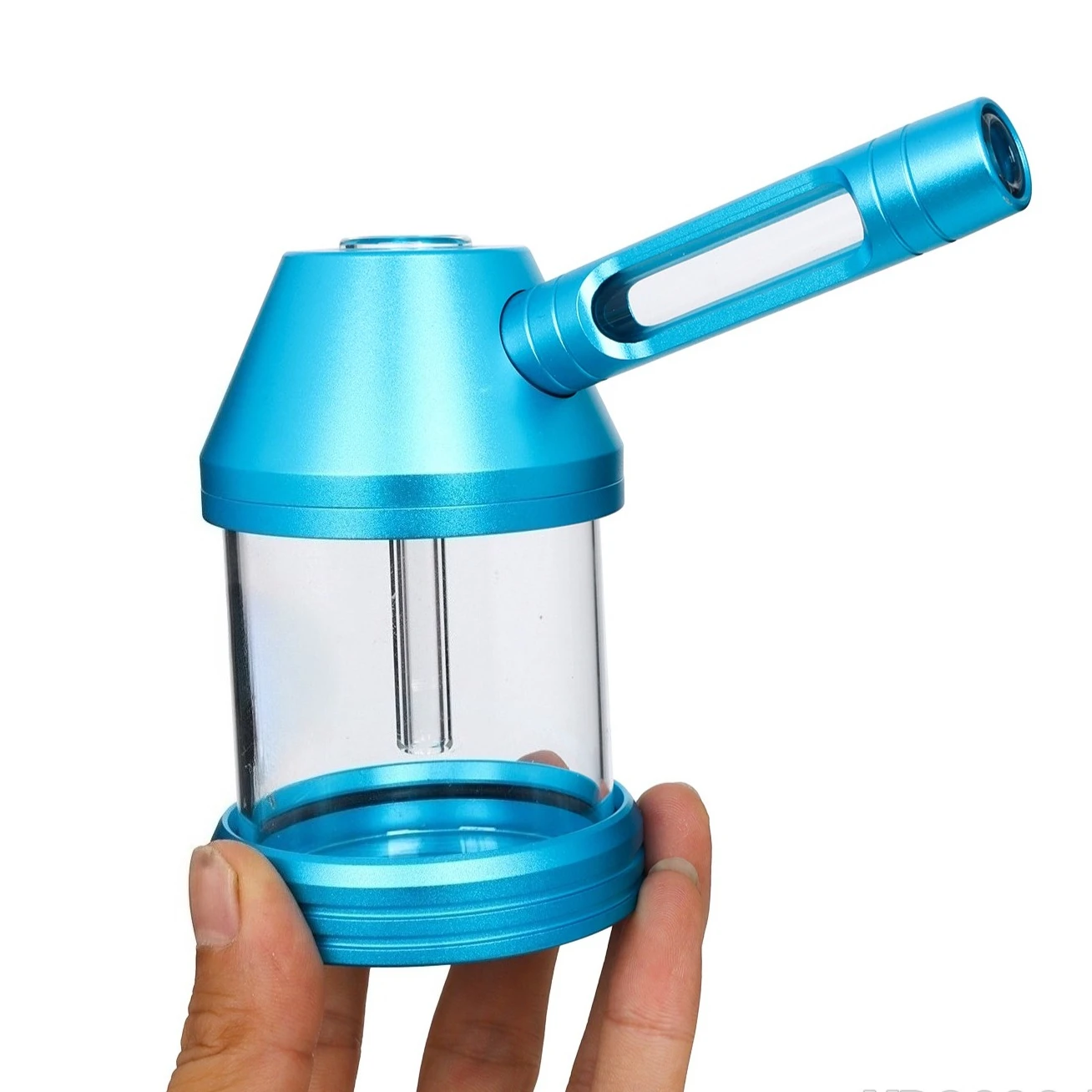 Portable Glass Grass Smoking Pipes Set Aluminum Alloy Tobacco Pipe ...