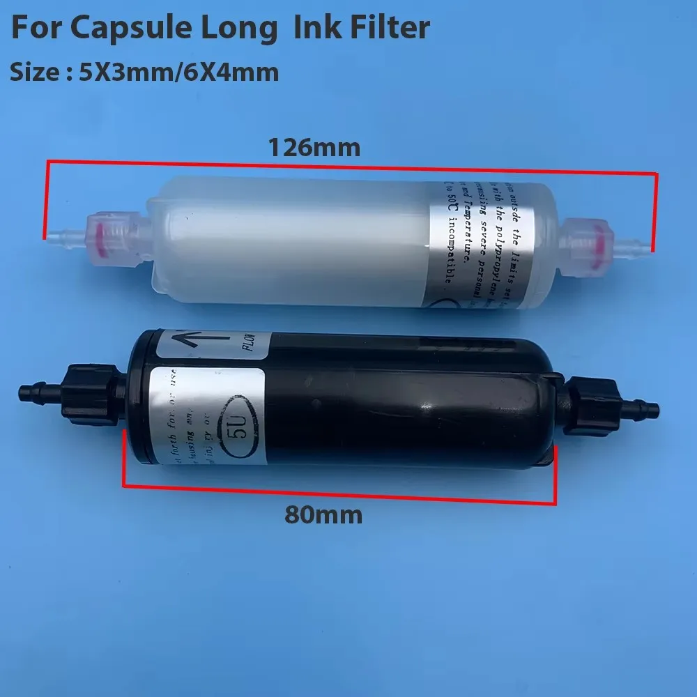 8PCS Bulk Ink System 80mm 5 Micron Capsule Ink Filter UV Ink Filter ...