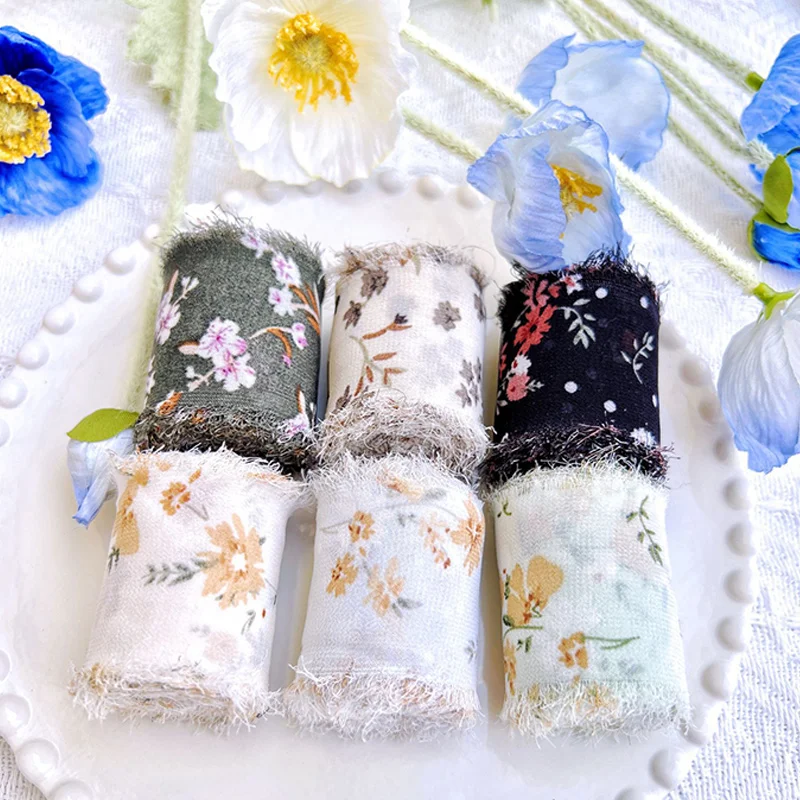 Printed-Hand-Torn-Raw-Edge-Ribbons-Rural-Wind-And-Snow-Spun-Ribbons ...