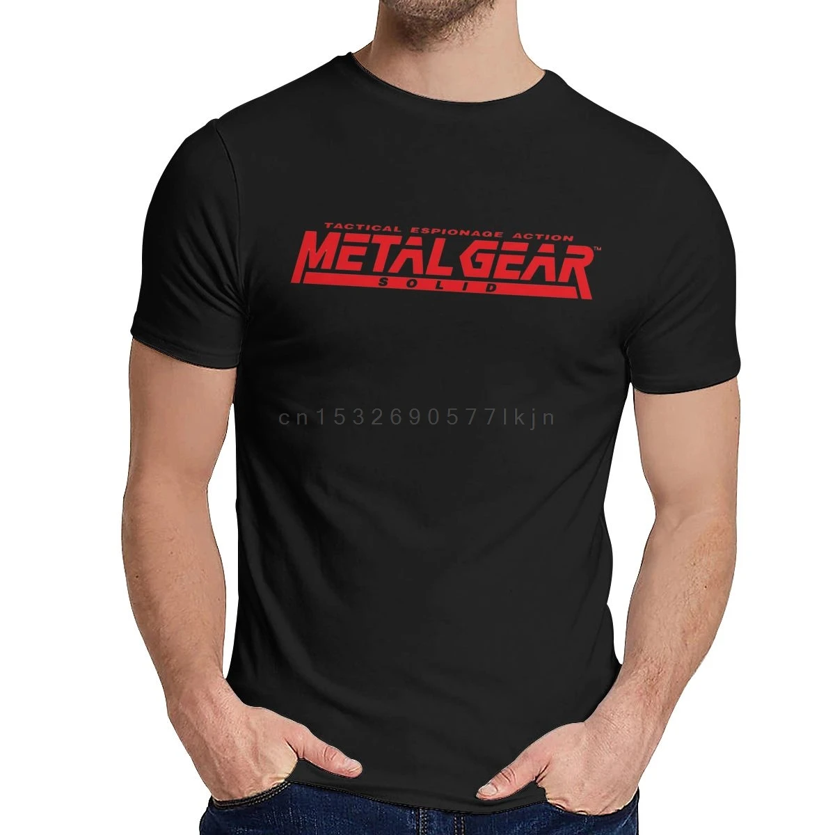 Summer Game MGS Metal Gear Solid Fashion Funny Printing T-shirt Casual ...