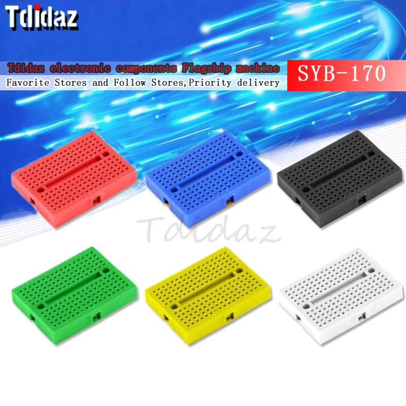 SYB-170 Mini Mini Breadboard Experiment Board Circuit Board Hole Board ...