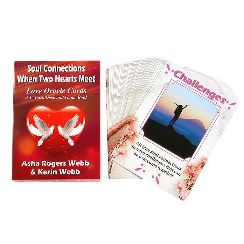 52pcs-Fortune-Telling-Cards-Connections-Two-Hearts-Meet-Love-Oracle ...