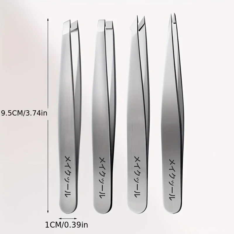 Pinzas-de-precisi-n-de-acero-inoxidable-para-depilaci-n-Facial-de-cejas ...