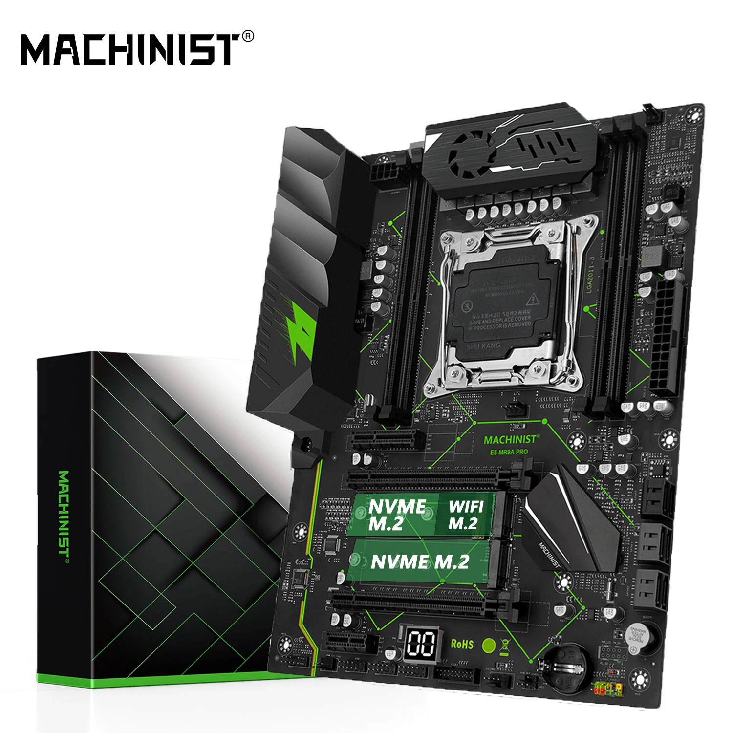 MACHINIST-MR9A-PRO-X99-Motherboard-Lga-2011-3-supports-Xeon-E5-V3-V4 ...