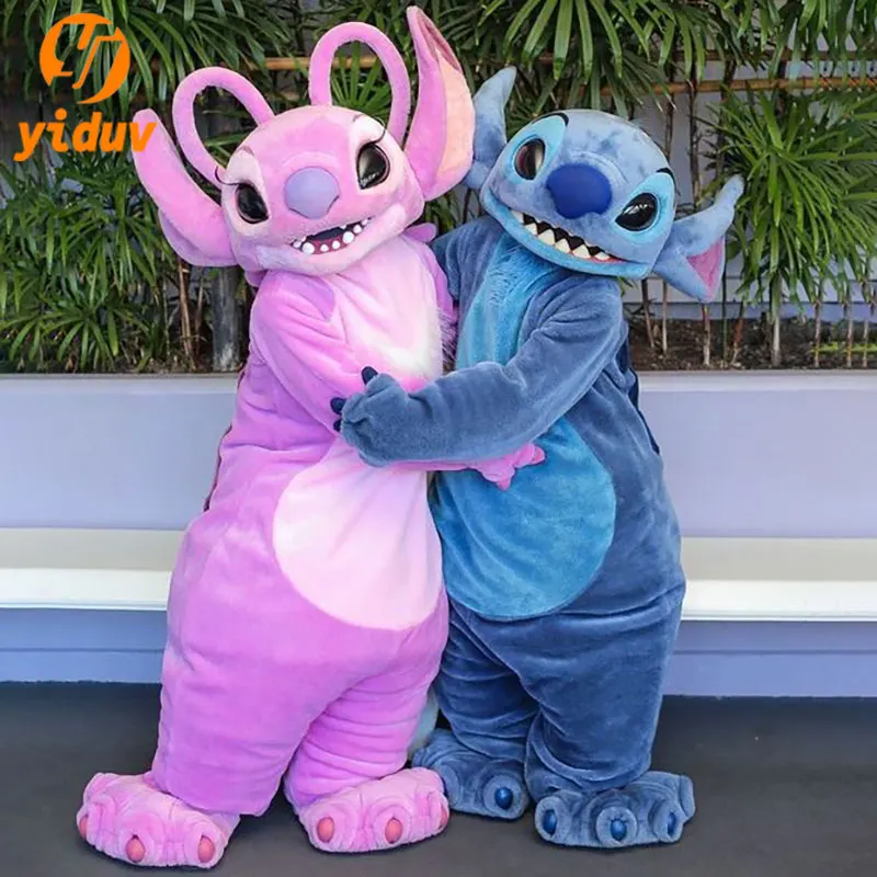 Blue-Lilo-Stitch-Mascot-Costume-Disney-Cartoon-Character-Advertising ...
