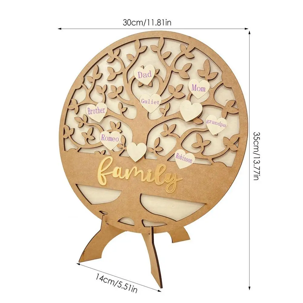 Creative Family Tree Display